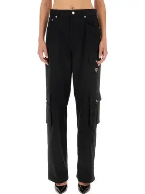 Moschino Cargo Trousers - Black