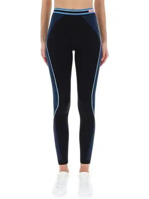 Casablanca Seamless Leggings - Blue