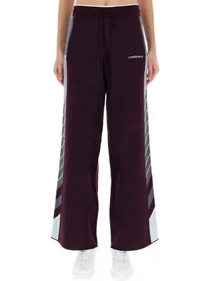 Casablanca Diagonal Tennis Pants - Purple