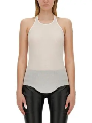 Rick Owens Slim Fit Tank Top - White