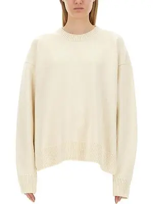 JIL SANDER Wool Sweater - Ivory