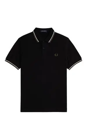 Fred Perry Polo With Logo Black