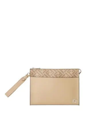 FENDI Squared FF Clutch