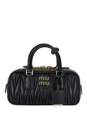 Miu Miu Arcadie Handbag - Black