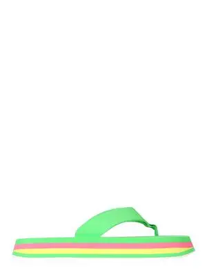 MSGM Thong Sandals - Green