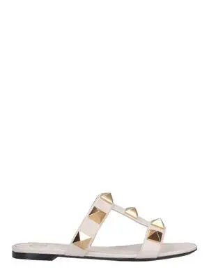 Valentino Garavani Roman Studs Sandals - White