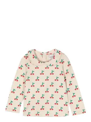 BOBO CHOSES Baby Cherry T-shirt - White