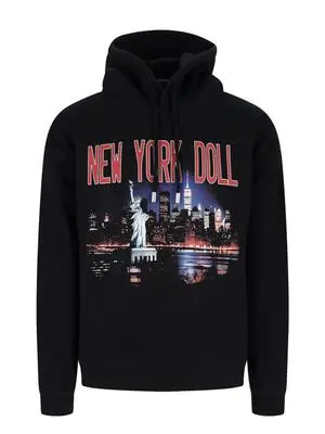 Dsquared2 X Vaquera New York Doll Hoodie - Black