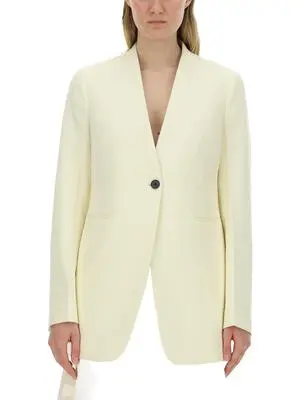 JIL SANDER Tailored Jacket - Powder