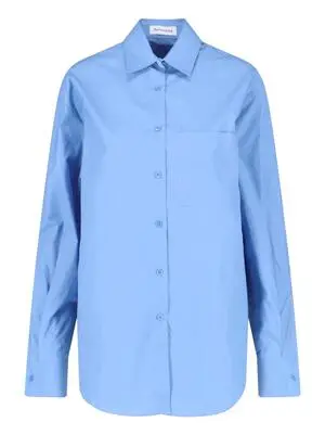 THE FRANKIE SHOP Lui Shirt - Blue