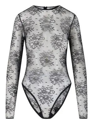 Dolce & Gabbana Lace Bodysuit - Black