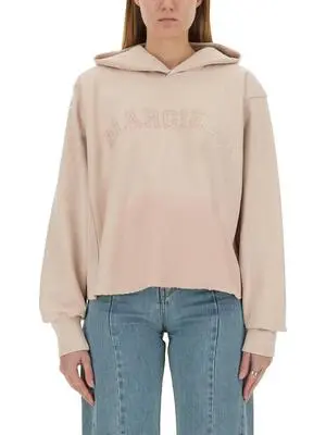MAISON MARGIELA Cotton Sweatshirt - Pink