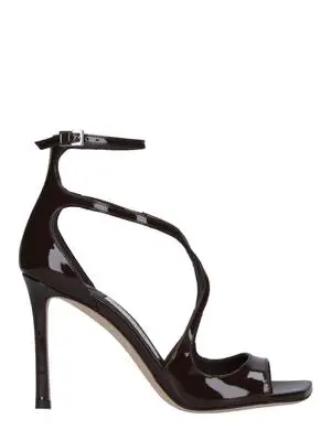 JIMMY CHOO Azia 95 Sandals - Brown