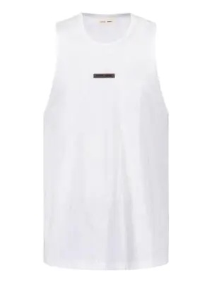 Fear Of God Tank Top "essential - White
