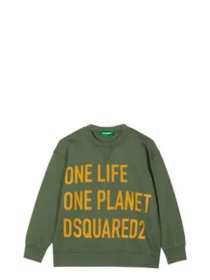Dsquared2 One Life One Planet Sweatshirt - Green