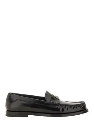 Dolce & Gabbana Logo Loafer - Black