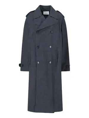 THE FRANKIE SHOP Bleecker Double-breasted Coat - Gray