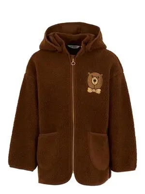 MINI RODINI Sweat Jacket - Brown
