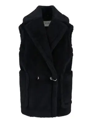 Max Mara Teddy Vest - Black