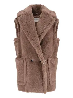 Max Mara Teddy Vest - Brown