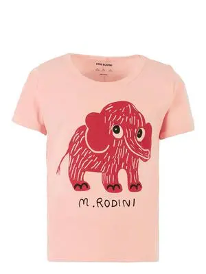 MINI RODINI Printed T-shirt - Pink