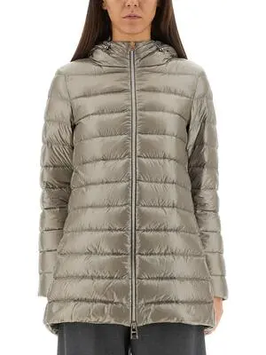 Herno A-Shape Resort Down Jacket Grey