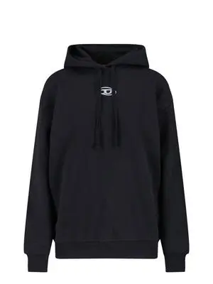 DIESEL F-buxt-hood-od Hoodie - Black