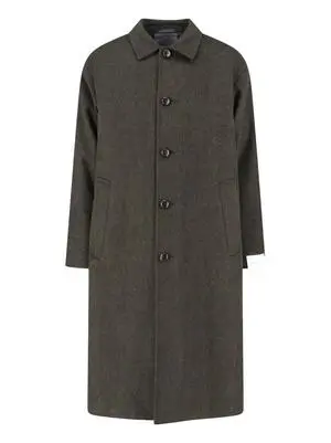 Victoria Beckham Wool Coat - Green
