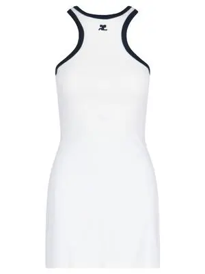 Ralph Lauren Mini Sheath Dress White