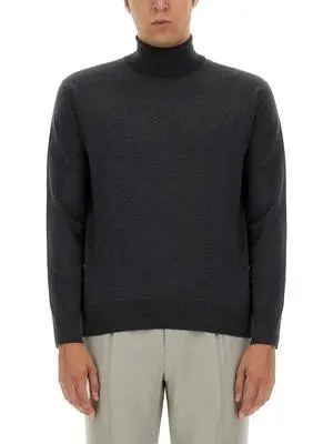 Etro Regular Fit Turtleneck - Charcoal