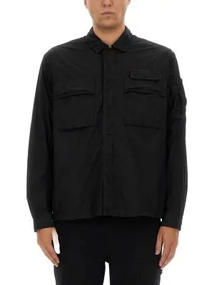 C.P. COMPANY C. P. Company Shirt With Logo - Black