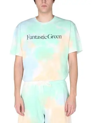 MSGM Fantastic Green" T-shirt - Multicolour