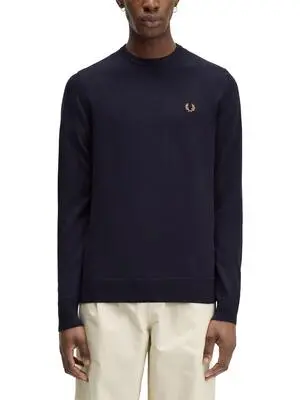 Fred Perry Jersey With Logo - Blue