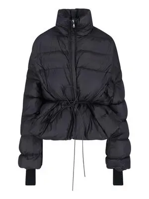 Rick Owens Quilted Down Jacket - Black