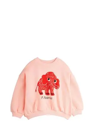 MINI RODINI Elephant Sweatshirt - Pink