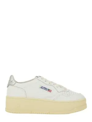 AUTRY Medalist Platform Sneakers - White