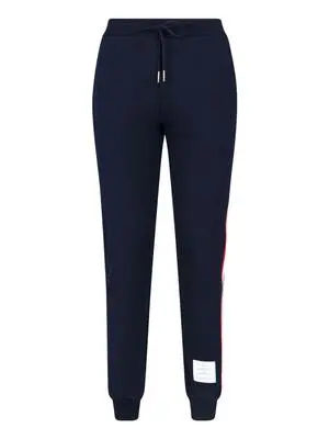 Thom Browne Cotton Sport Trousers - Blue