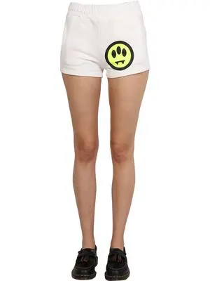 BARROW Sweatshirt Shorts - White