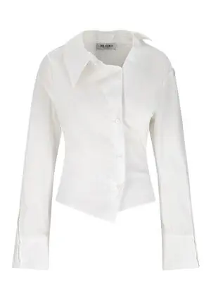 Attico Asymmetric Shirt - White