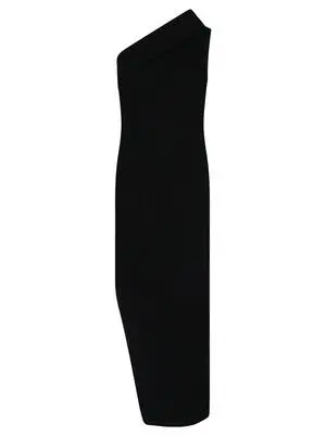 RICK OWENS Asymmetric Maxi Dress
