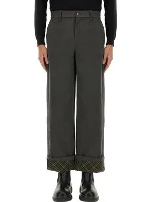 Burberry Regular Fit Carpenter Pants - Charcoal
