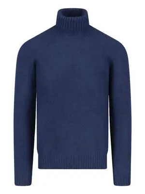 DRUMOHR High Neck Sweater Blue