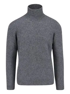 DRUMOHR High Neck Sweater Gray