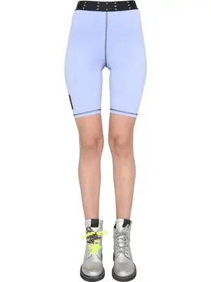 Alexander McQueen Cyclist Shorts - Lilac