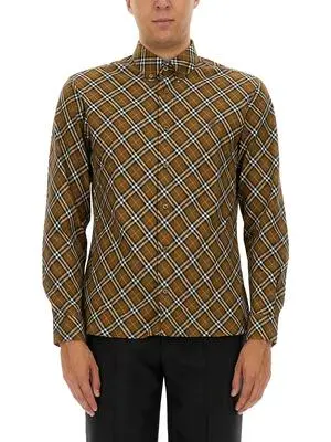 Burberry Check Shirt - Multicolour