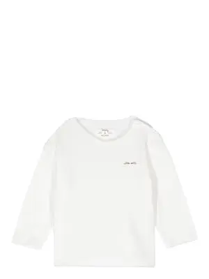 TEDDY & MINOU Long Sleeve T-shirt - White