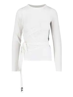 Y3 T-Shirt With Straps White