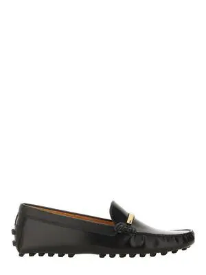 TOD'S Moccasin Loafers - Black