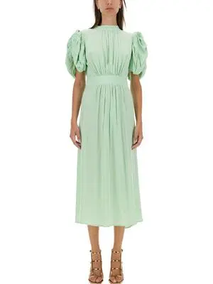Remain Birger Christensen Midi Dress - Green
