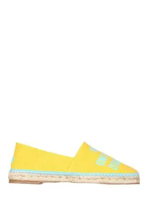 Dsquared2 Organic Canvas Espadrille - Yellow